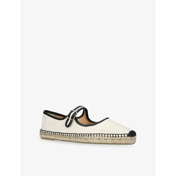 CastaÑer Padua Mary-jane Espadrilles - Cream Comb