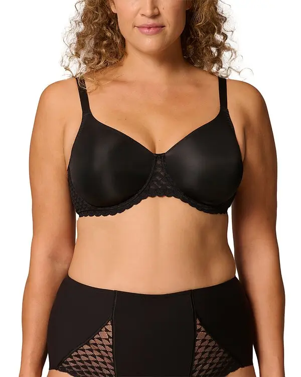 Simone Perele Subtile Minimizer Bra - Black
