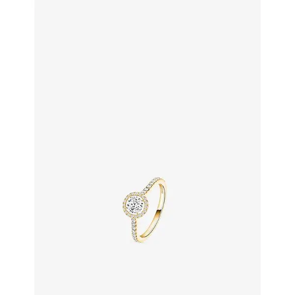 Messika Joy Diamond And 18ct Gold Ring - Yellow