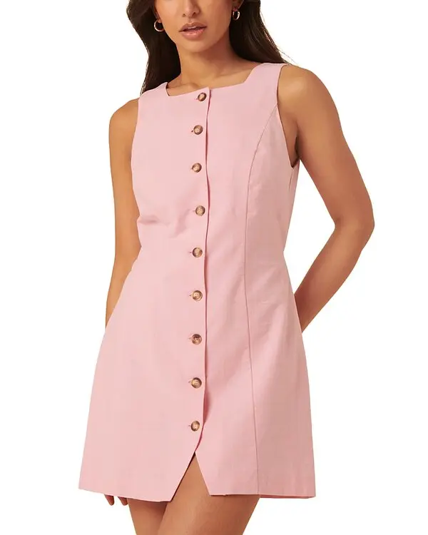 NOBODY'S CHILD Peri Mini Dress - Pink