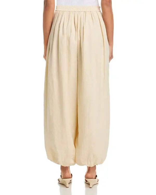 Simkhai Selah Linen Lace Balloon Pants