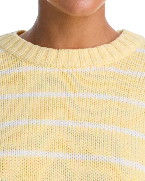 RUMORED Striped Pullover Sweater