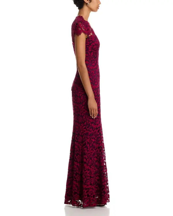 eliza j burgundy dress Burgundy Off Shoulder Maxi Dress with Pleated Top main image 0
