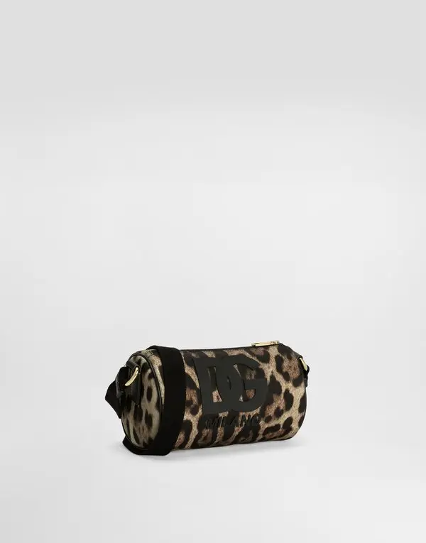 Dolce & Gabbana Leo- Nylon Crossbody Bag