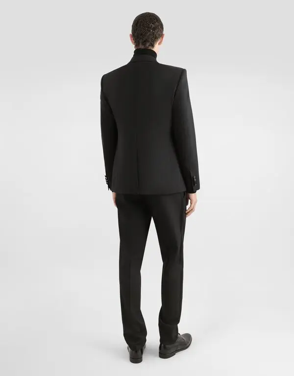 Dolce & Gabbana Three-piece Sicilia-fit Suit In Stretch Wool