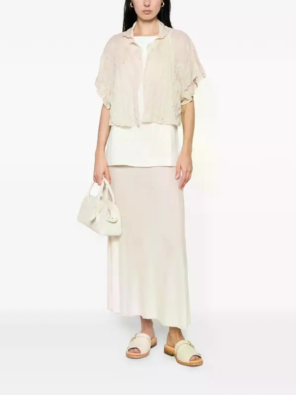 CIVIDINI Crinkled Cardigan