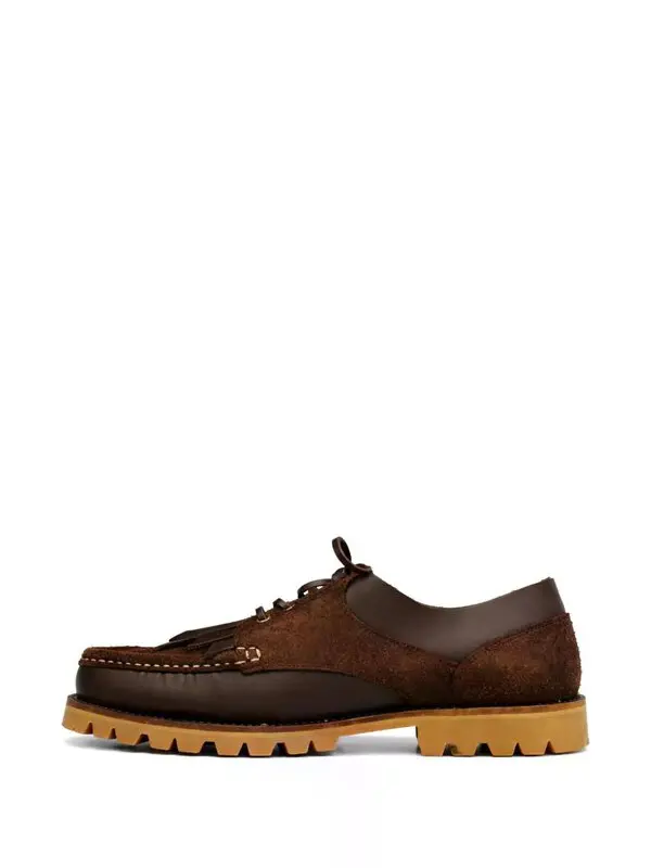 Paraboot Fringed Derby Shoes - Brown
