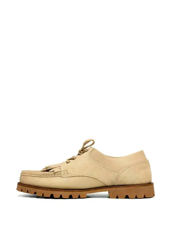 Paraboot Fringed Derby Shoes - Neutrals