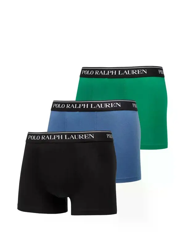 Polo Ralph Lauren Logo-waistband Boxers - Black