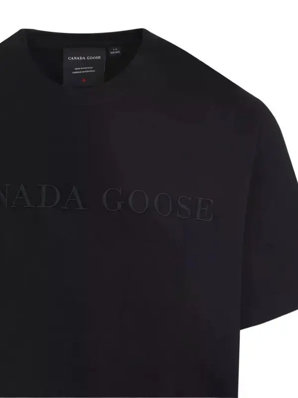 Canada Goose Logo-embroidery T-shirt