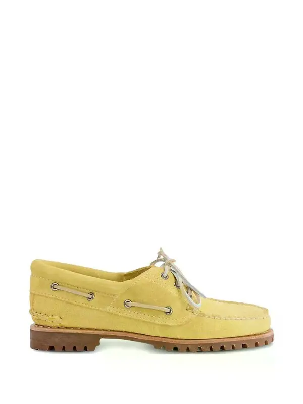 Timberland Suede Lace-up Boat Shoes