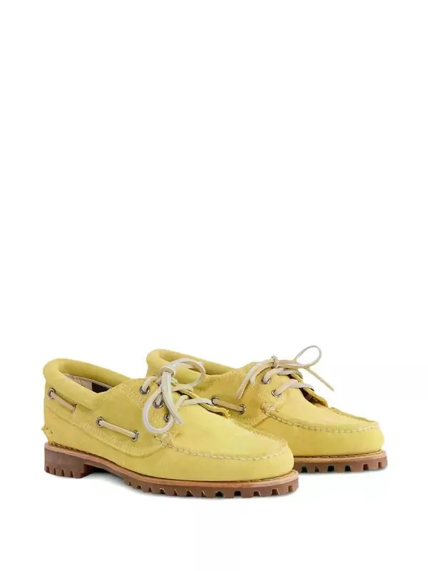 Timberland Suede Lace-up Boat Shoes