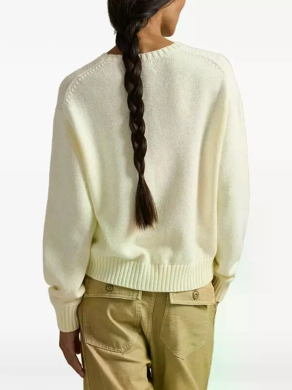 Polo Ralph Lauren Bear-embroidered Sweater