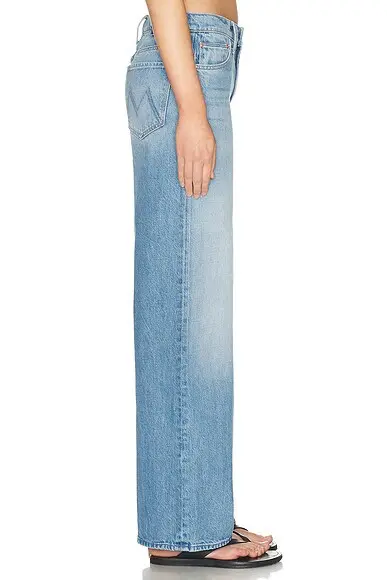 MOTHER The Rerun Zip Sneak Jeans - Last Bite