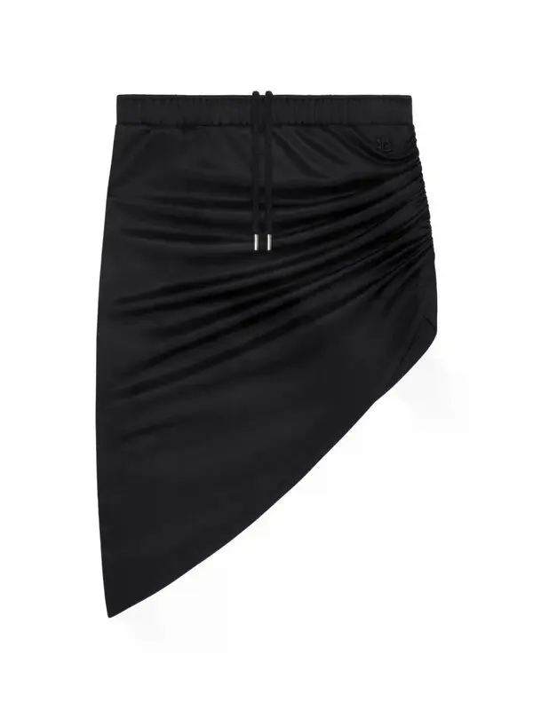 COURREGES Asymmetric Drawstring Skirt