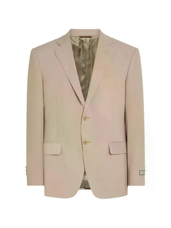 Canali Flap-pocket Wool Suit