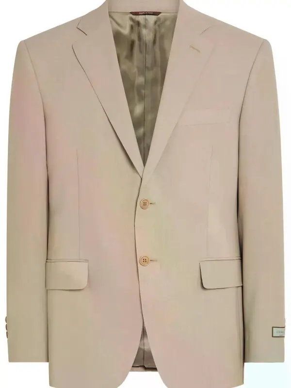 Canali Flap-pocket Wool Suit