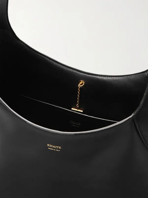 Khaite Joan Large Leather Tote - Black