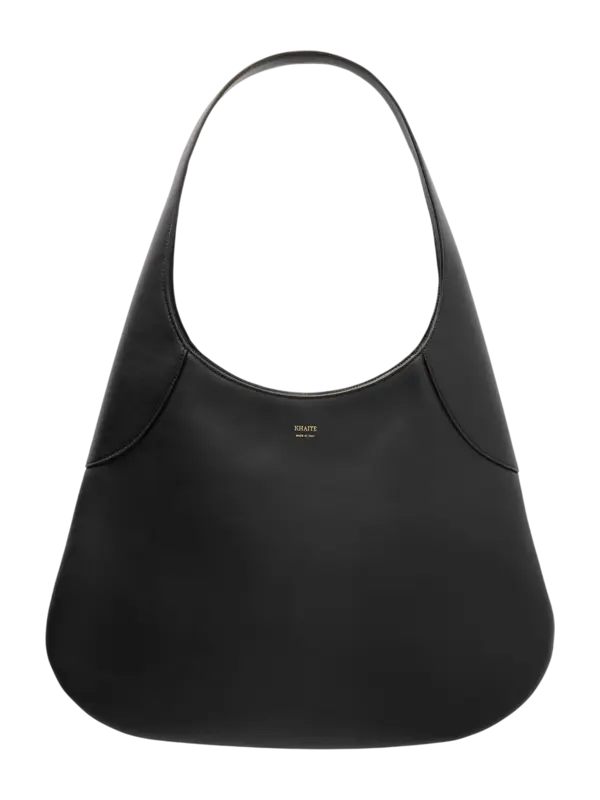 Khaite Joan Large Leather Tote - Black