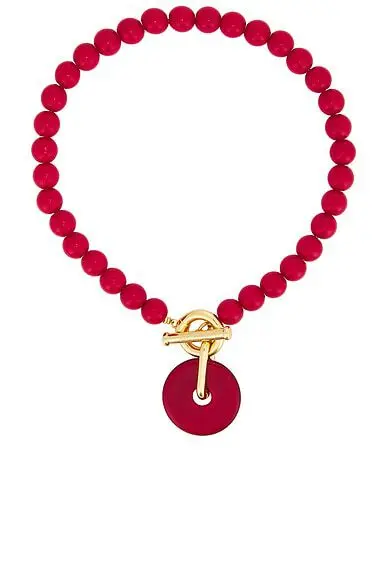 Timeless Pearly Beaded Pendant Necklace - Multi