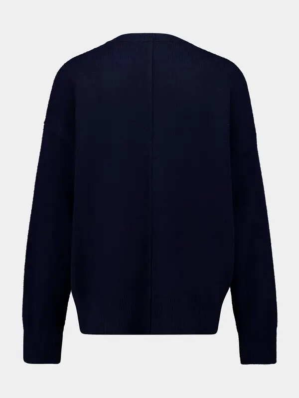 LISA YANG Nairi Knitted Cashmere Sweater - Blue