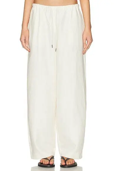 ST. AGNI Fine Drawstring Relaxed Pant