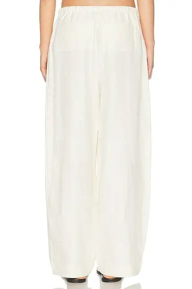 ST. AGNI Fine Drawstring Relaxed Pant