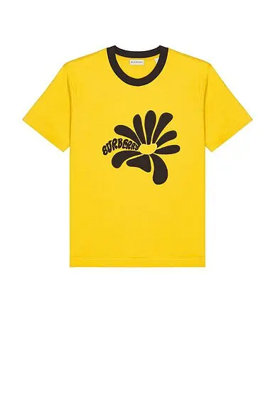 Burberry Flower Power T-shirt - Pear