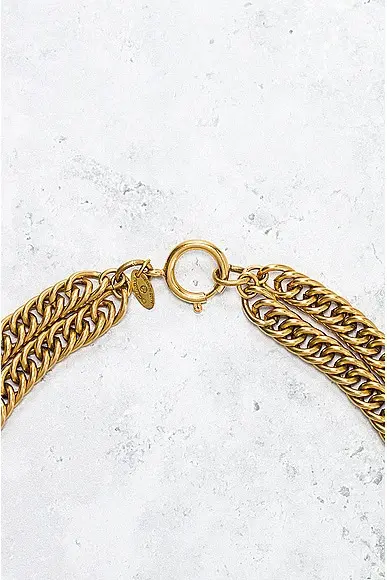 Chanel Logo Chain Necklace
