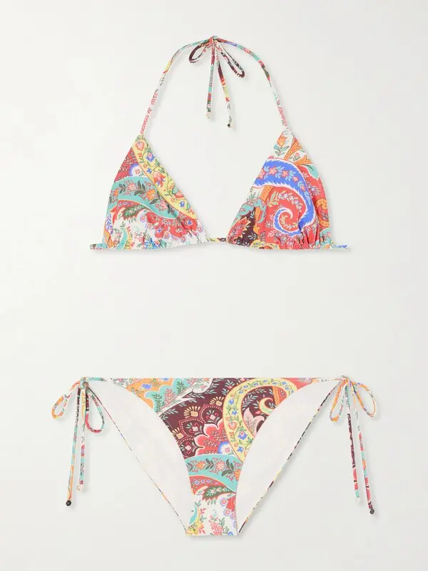 Etro Paisley-print Bikini - Multi