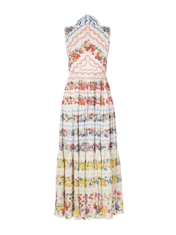 MARY KATRANTZOU Sophia Floral-print Maxi Dress - Multi