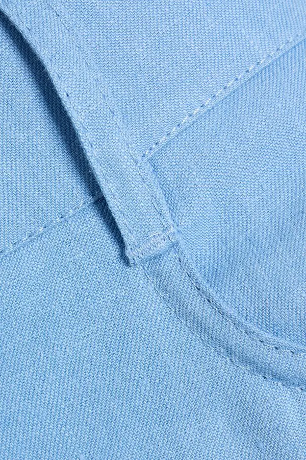 Max Mara Linen Wide-leg Pants