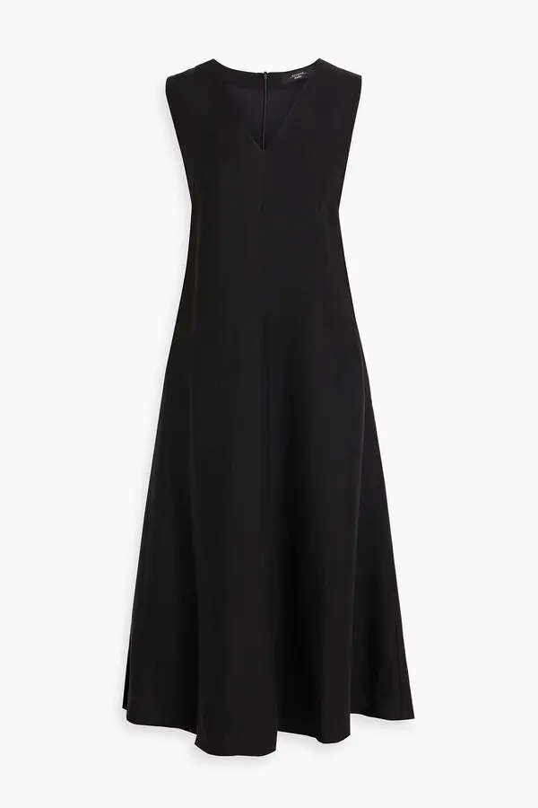 Max Mara Egoista Twill Midi Dress