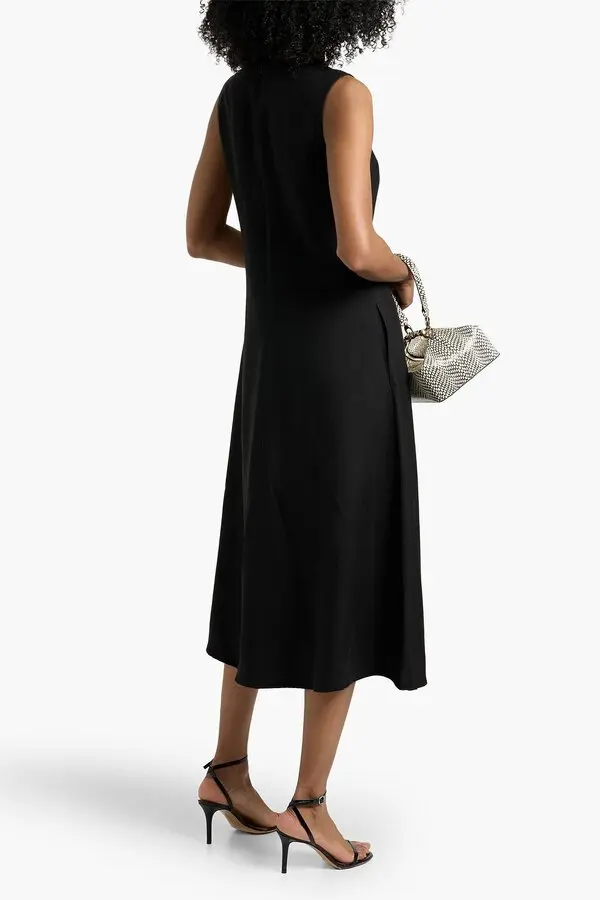 Max Mara Egoista Twill Midi Dress