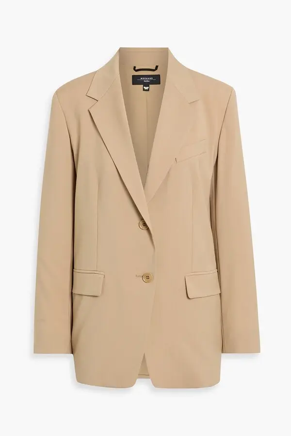 Max Mara Materia Wool Blazer - Beige