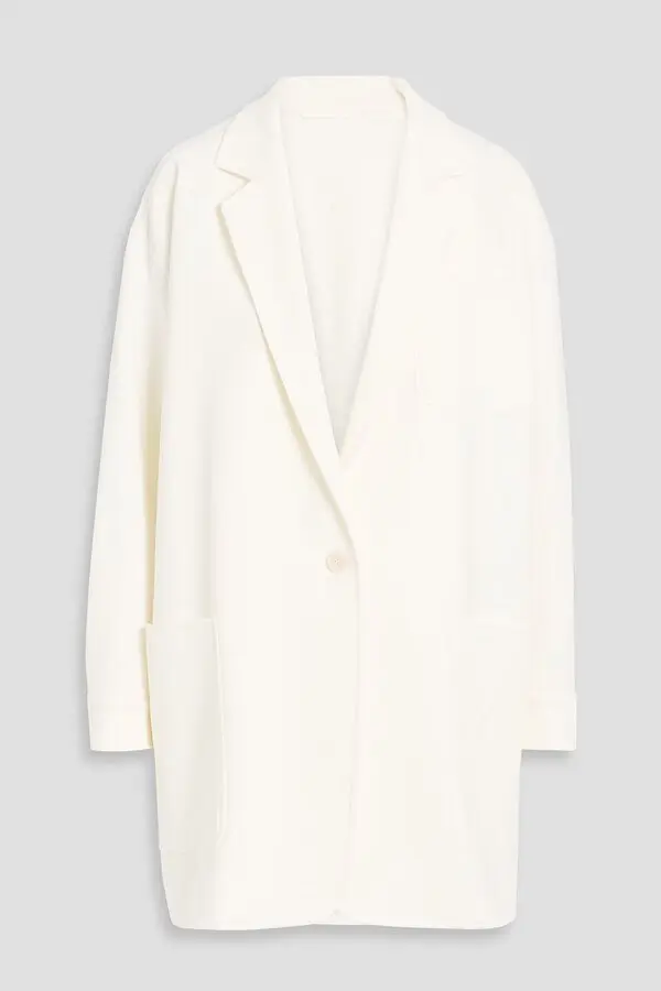 Max Mara Orlaya Wool-blend Blazer - Ecru