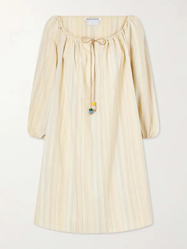 Bernadette Bonnie Striped Mini Dress