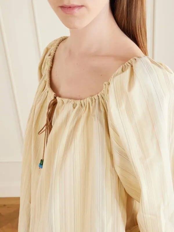 Bernadette Bonnie Striped Mini Dress