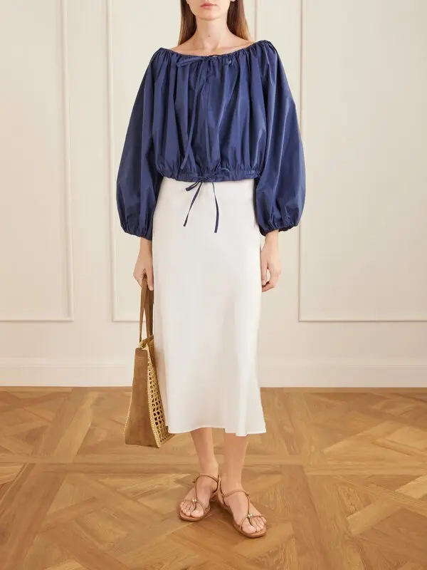 Bernadette Ally Off-the-shoulder Blouse
