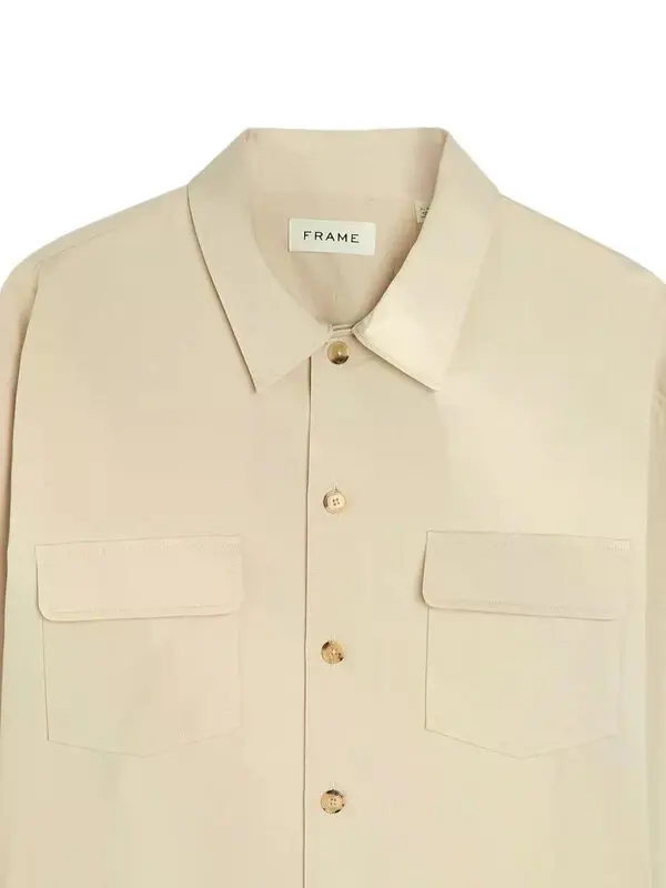 FRAME Patch-pocket Shirt Jacket