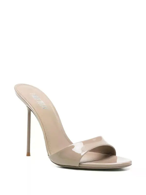 Paris Texas Heeled Sandals - Neutrals