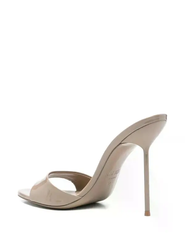 Paris Texas Heeled Sandals - Neutrals
