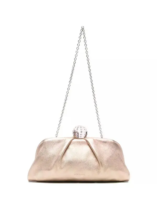 AQUAZZURA Tequila Chain-strap Clutch