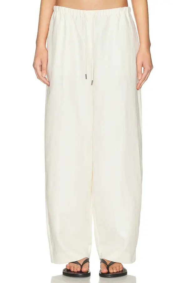 ST. AGNI Fine Drawstring Relaxed Pant