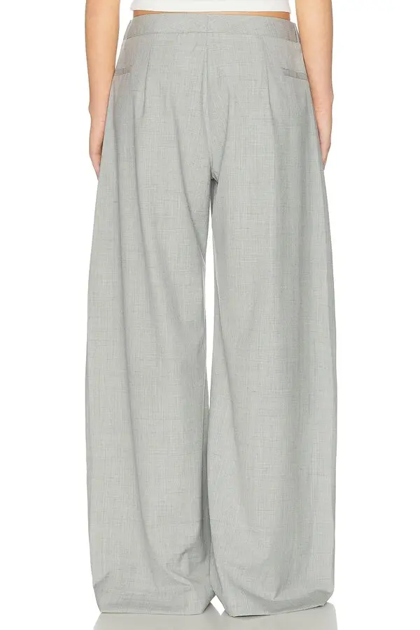 ST. AGNI Tailored Fold Pant