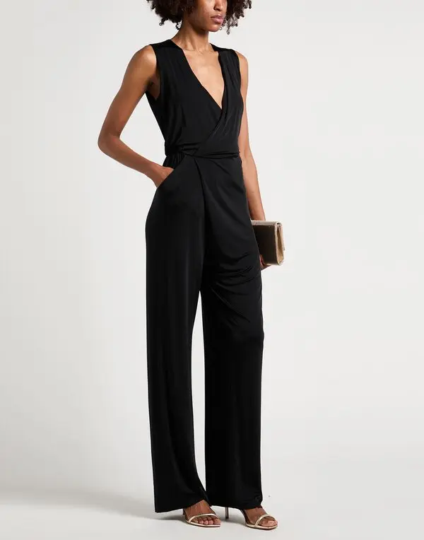 Chiara Boni La Petite Robe Wrap-effect Sleeveless Jumpsuit
