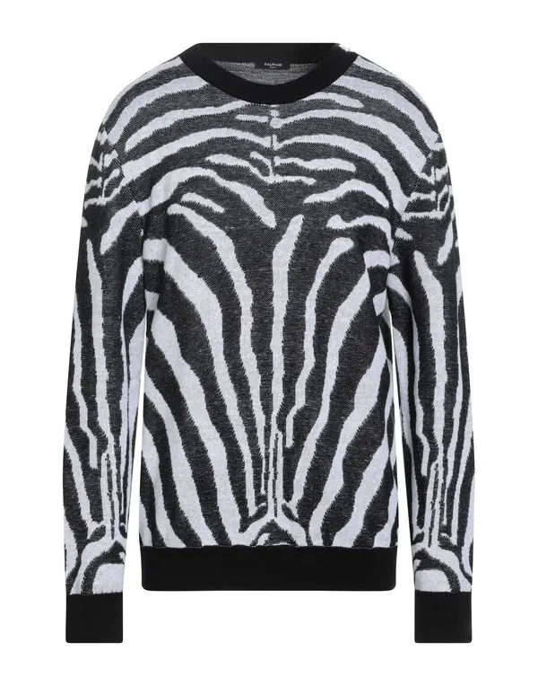 Balmain Jacquard-knit Sweater