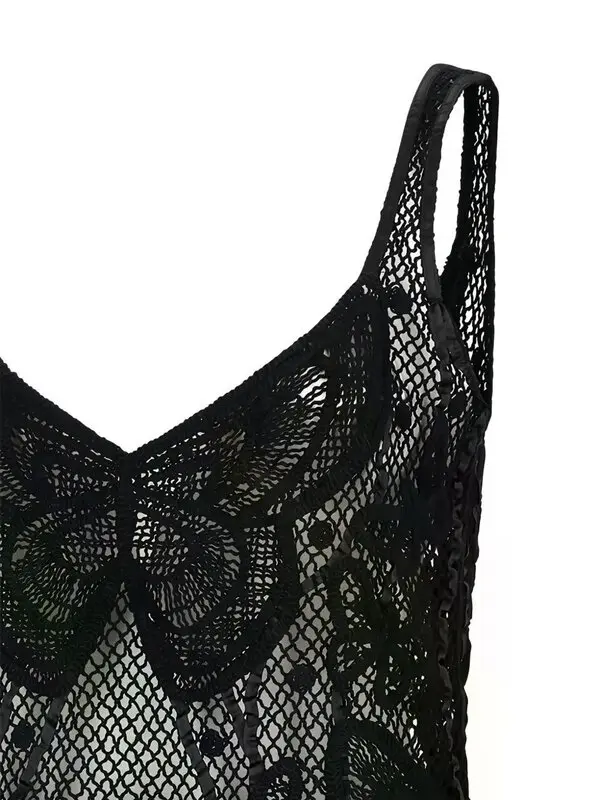 Blumarine Macramé Top