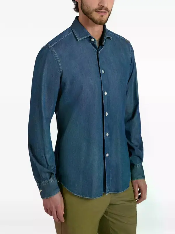 SLOWEAR Buttoned Denim Shirt