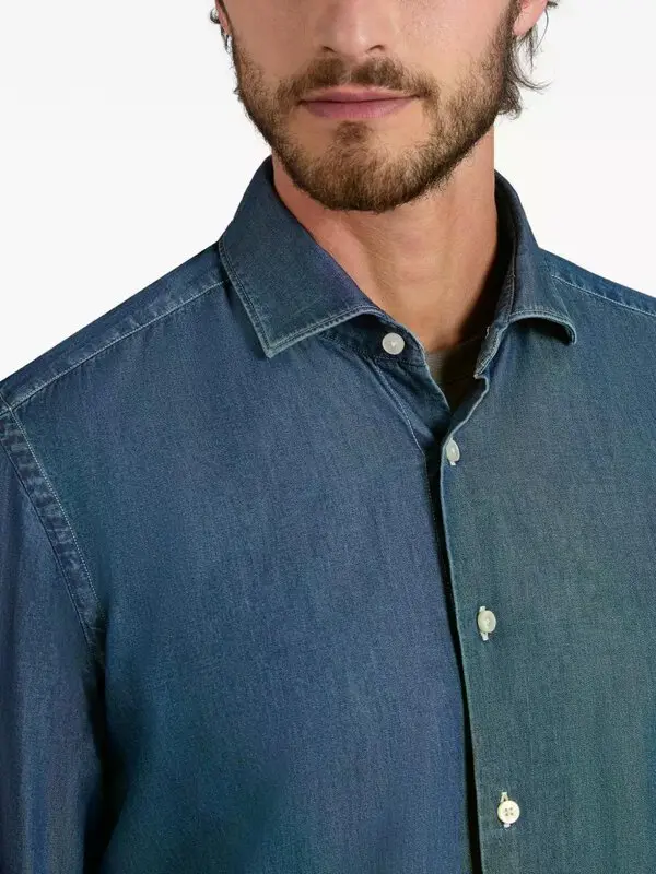 SLOWEAR Buttoned Denim Shirt
